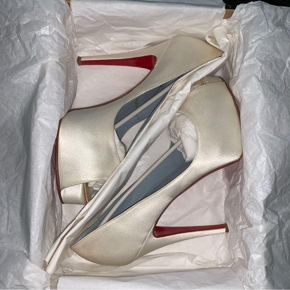 Christian Louboutin | Shoes | Christian Louboutin Wedding Hyper Prive ...